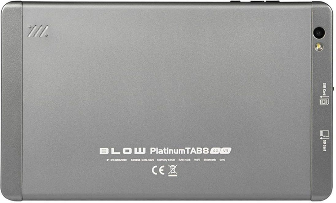 Tablet Tablet BLOW 8 PlatinumTAB8 V3 4G LTE WiFi GPS Bluetooth Android ...