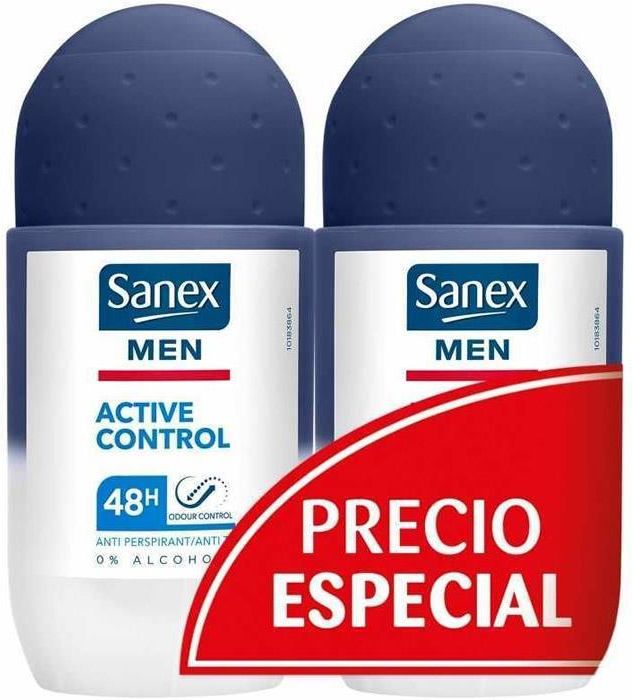 Sanex Men Active Control 48H Roll On Duplo Dezodorant 2x50 ml - Opinie ...