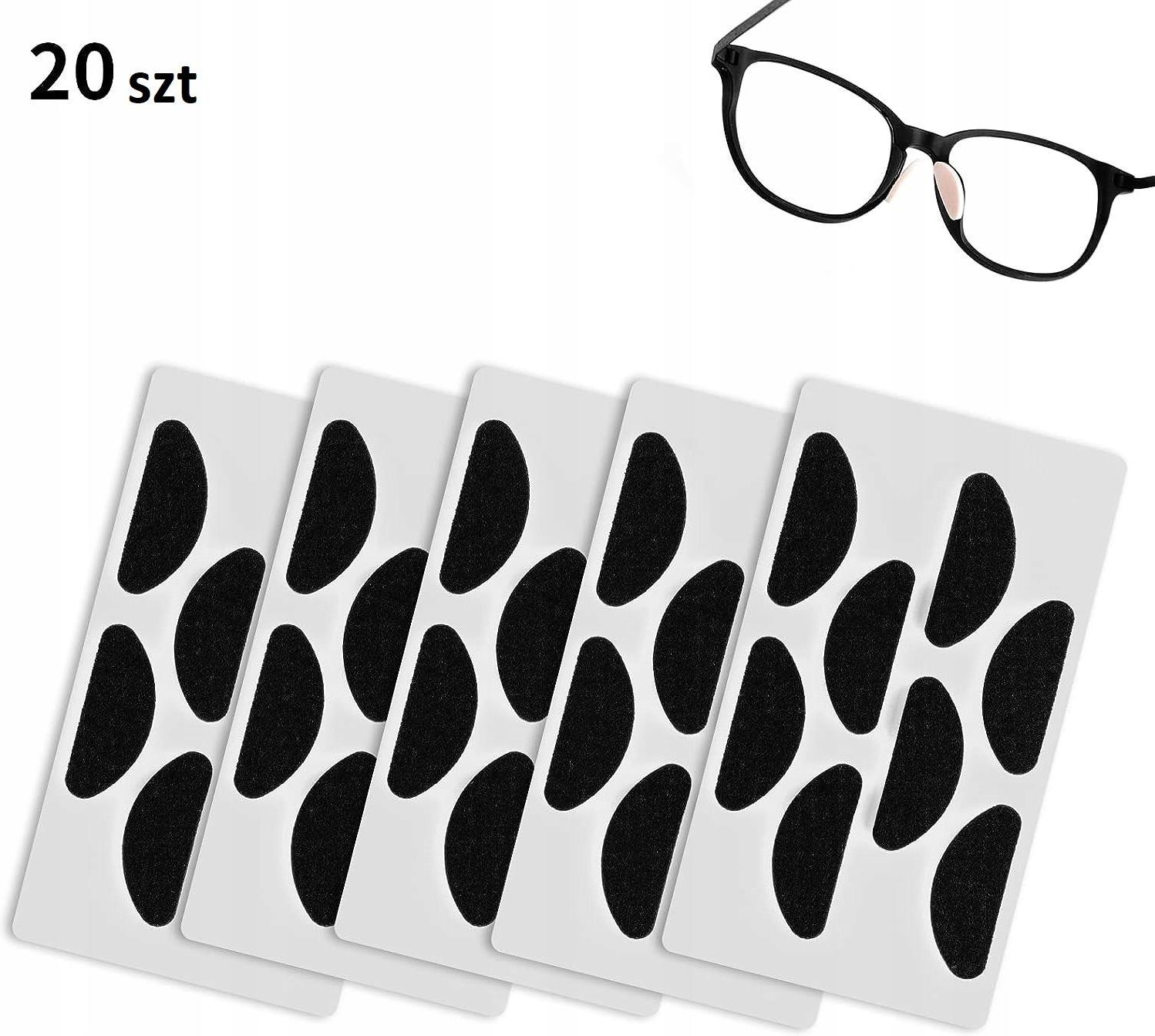 20X Samoprzylepne Nakładki Na Nos Okulary Noski - Ceny i opinie - Ceneo.pl