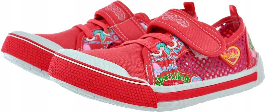 Buty Sportowe Trampki Na Rzep Różowe 6229 roz. 34 - Ceny i opinie ...