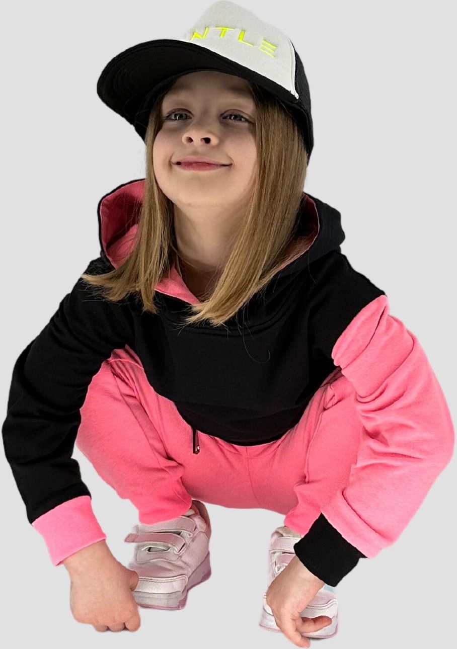 Produkt Polski Dres komplet czarny neon róż 110 - Ceny i opinie - Ceneo.pl