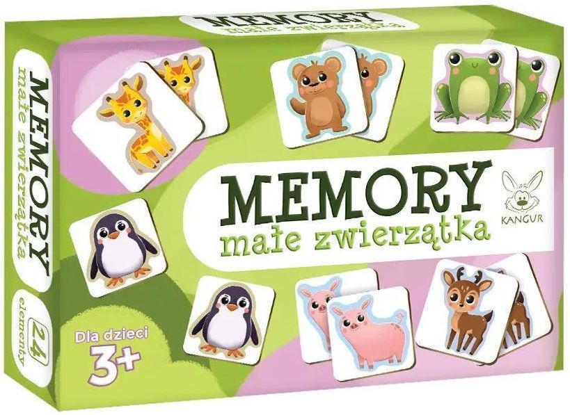 Kangur Memory małe zwierzątka - Gra dla dziecka - Ceny i opinie - Ceneo.pl