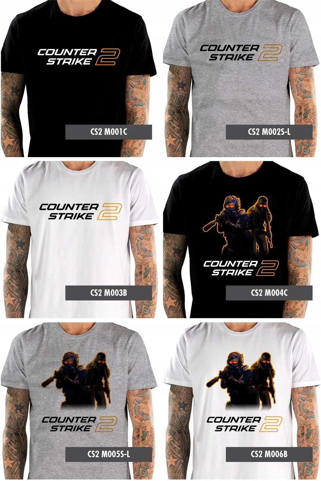 Counter Strike 2 CS2 T Shirt Koszulka Męska L - Ceny i opinie - Ceneo.pl