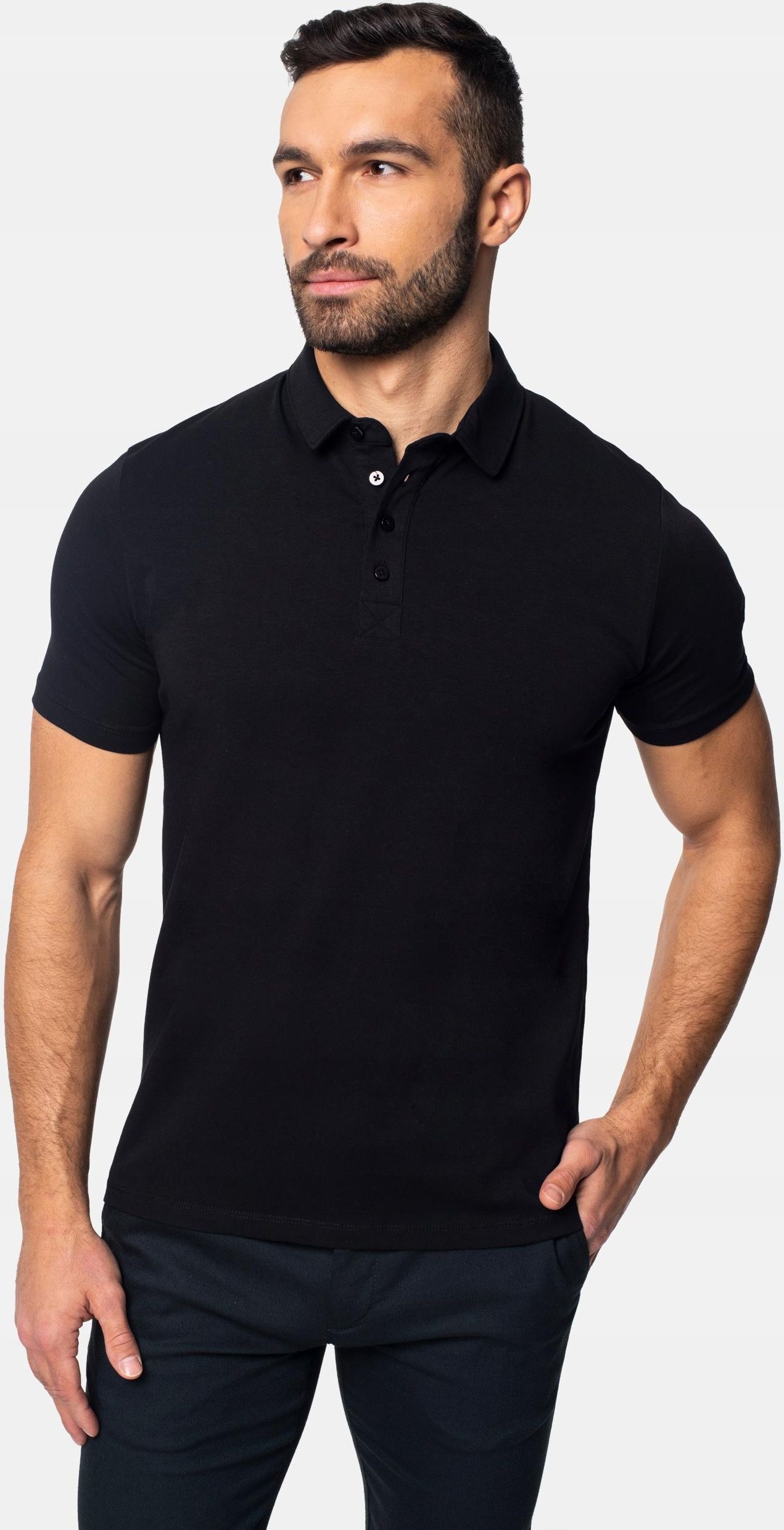 Koszulka Polo Męska Recman Liermo Czarna L - Ceny i opinie - Ceneo.pl