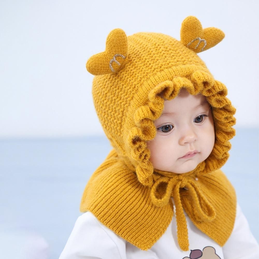 Accessories Girls Cute Baby Ear Protector Cap Warm Kids Headwear Cute ...