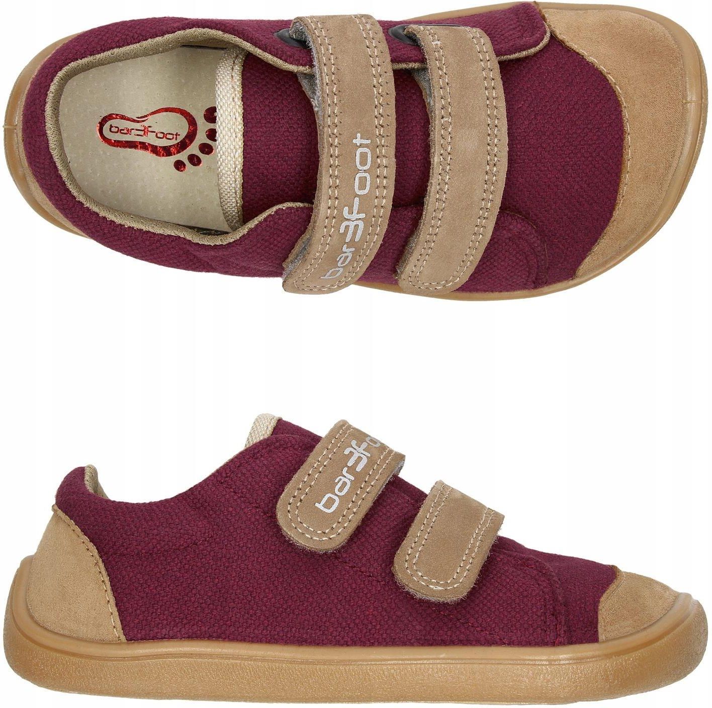 Kapcie 3F Barefoot Boso roz 29 3BE29/ 13 Bordo - Ceny i opinie - Ceneo.pl