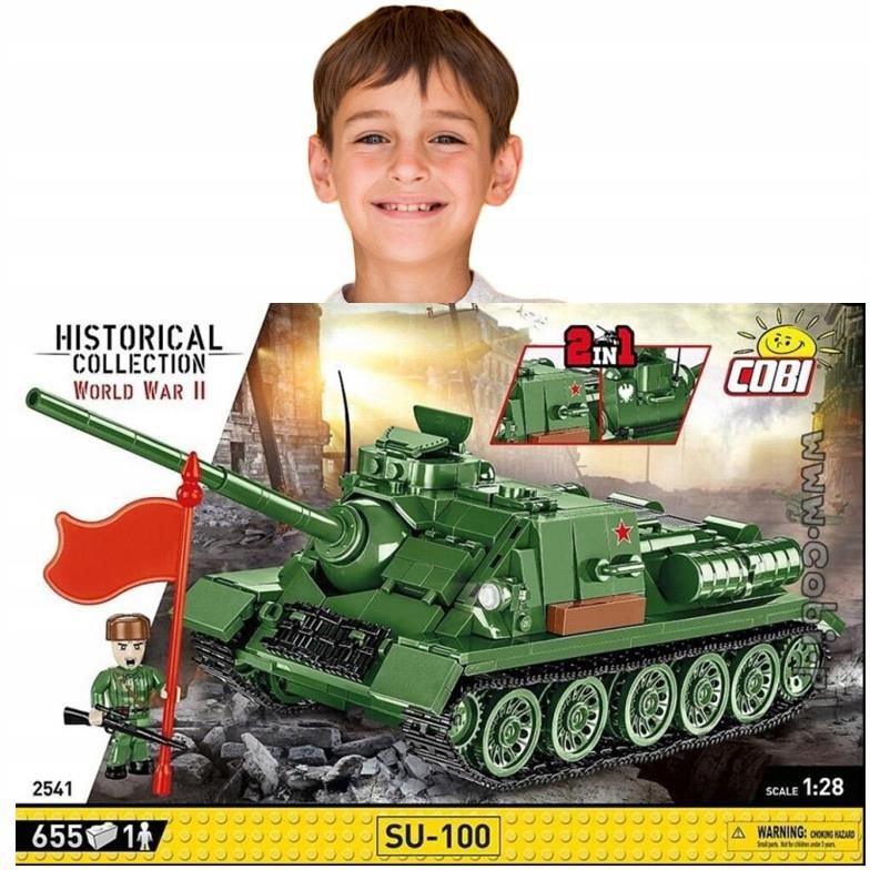 Cobi Czołgi Su 100 Klocki Wojsko - ceny i opinie - Ceneo.pl