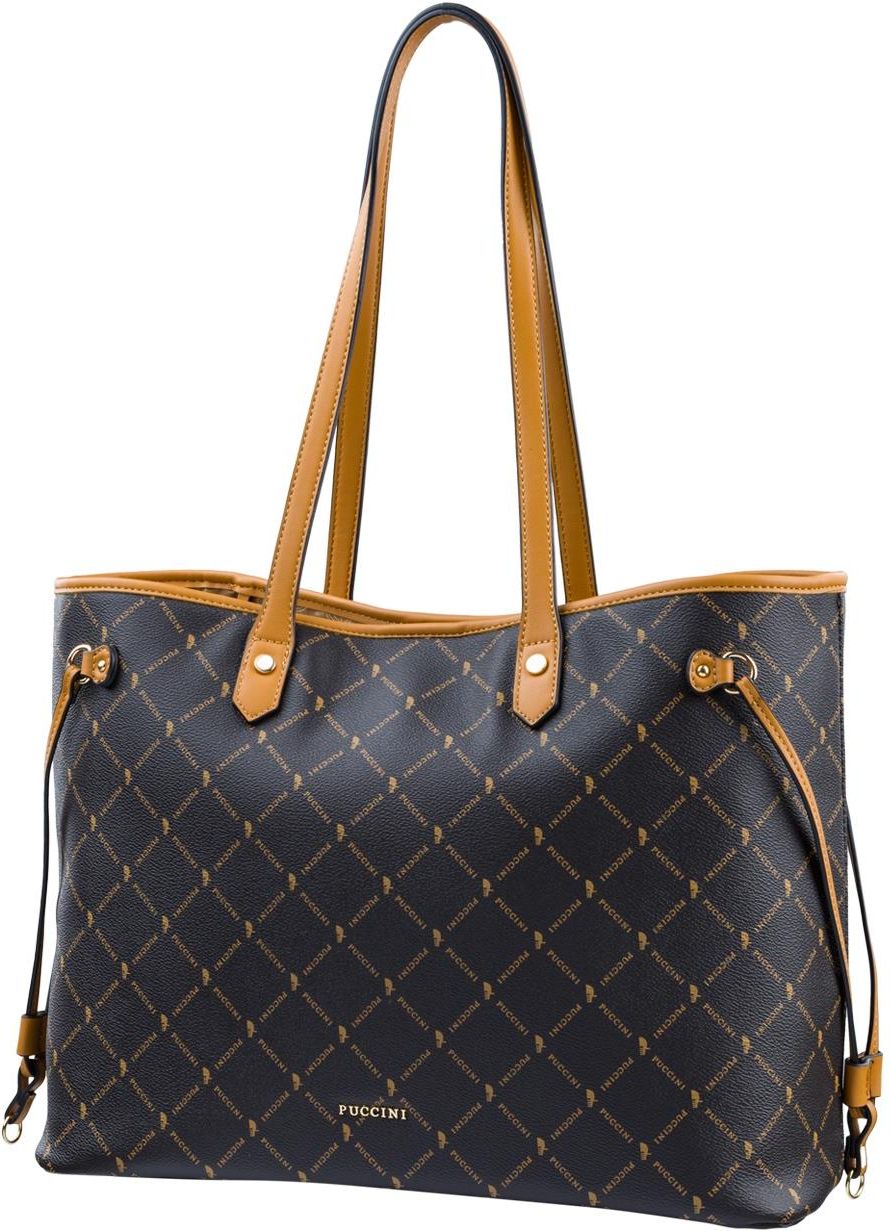 Torebka shopper skóra ekologiczna Puccini - Ceny i opinie - Ceneo.pl