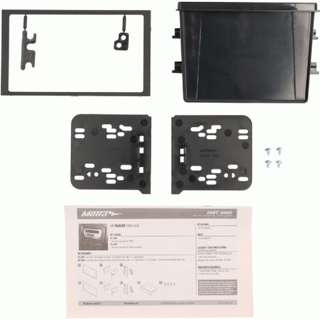 Acv Ramka Radiowa 2 Din ,Cadillac Chevrolet Gmc Hummer Pontiac Multi-Kit 1990 - 2012 381238061 ...