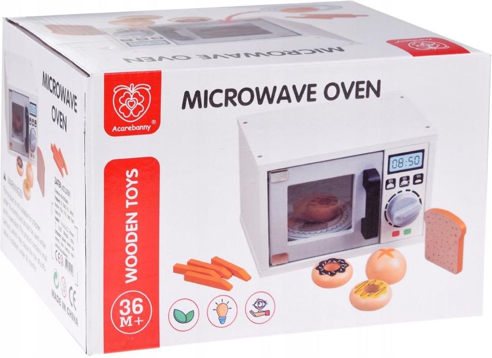 Zabawka Leantoys Zabawka Edukacyjna Dla Dzieci Montessori Mikrofala ...