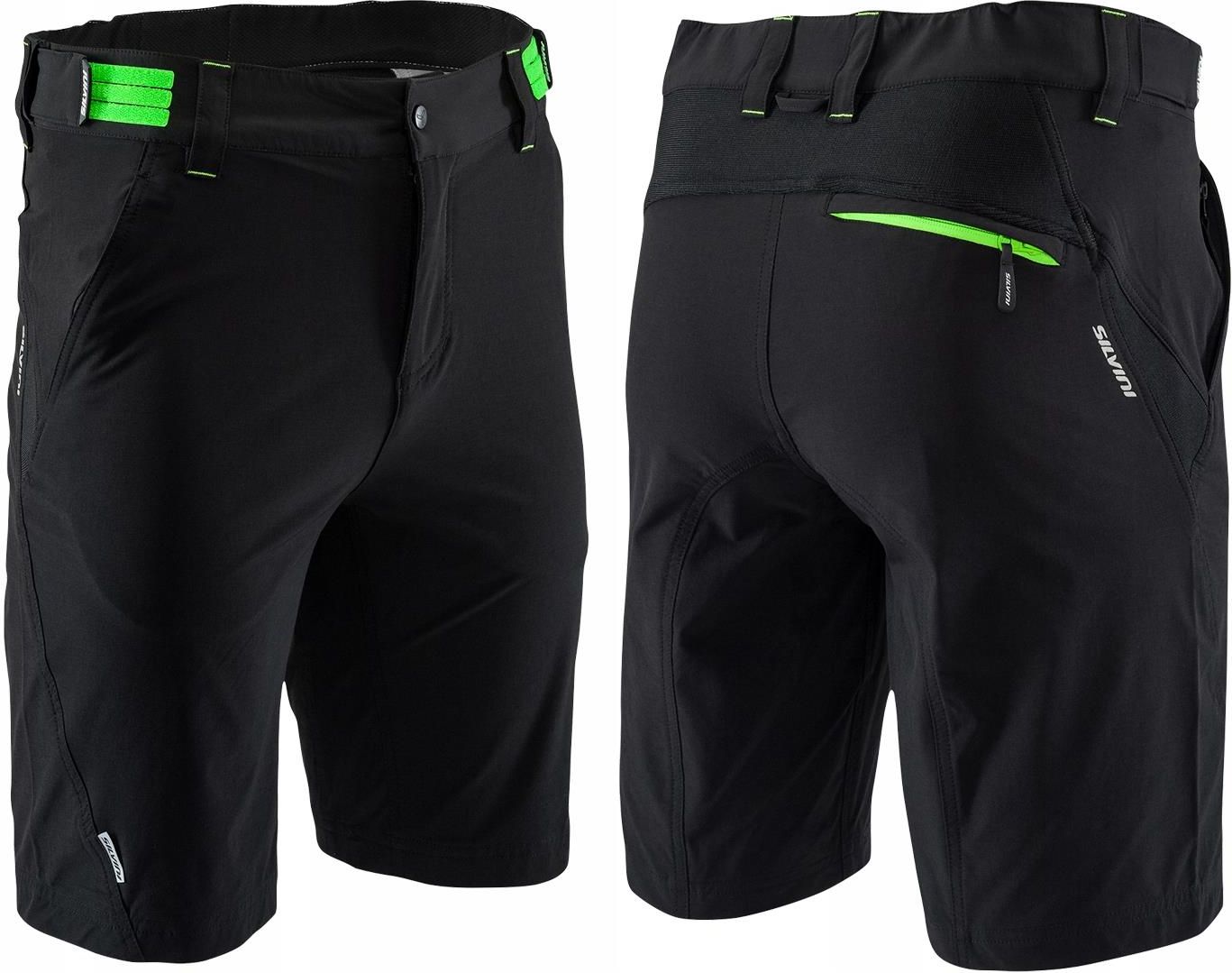 Spodenki Rowerowe Sportowe Silvini Elvo Blk/Gren S - Ceny i opinie - Ceneo.pl