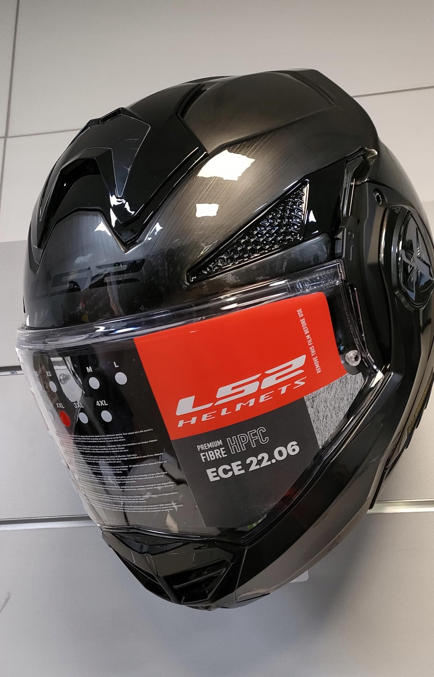 Kask motocyklowy Ls2 Ff901 Advant X Jeans Titanium Szczękowy 180 ...