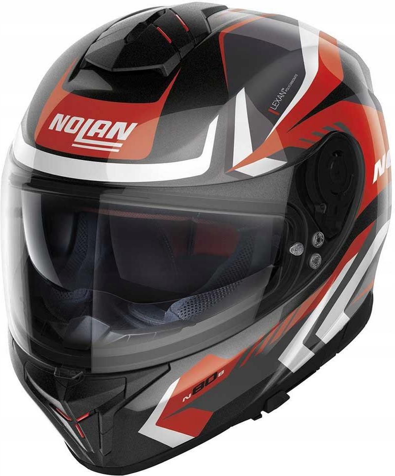 Kask motocyklowy Nolan Integralny N80-8 B/Cza/Cze/Mat - Opinie i ceny ...