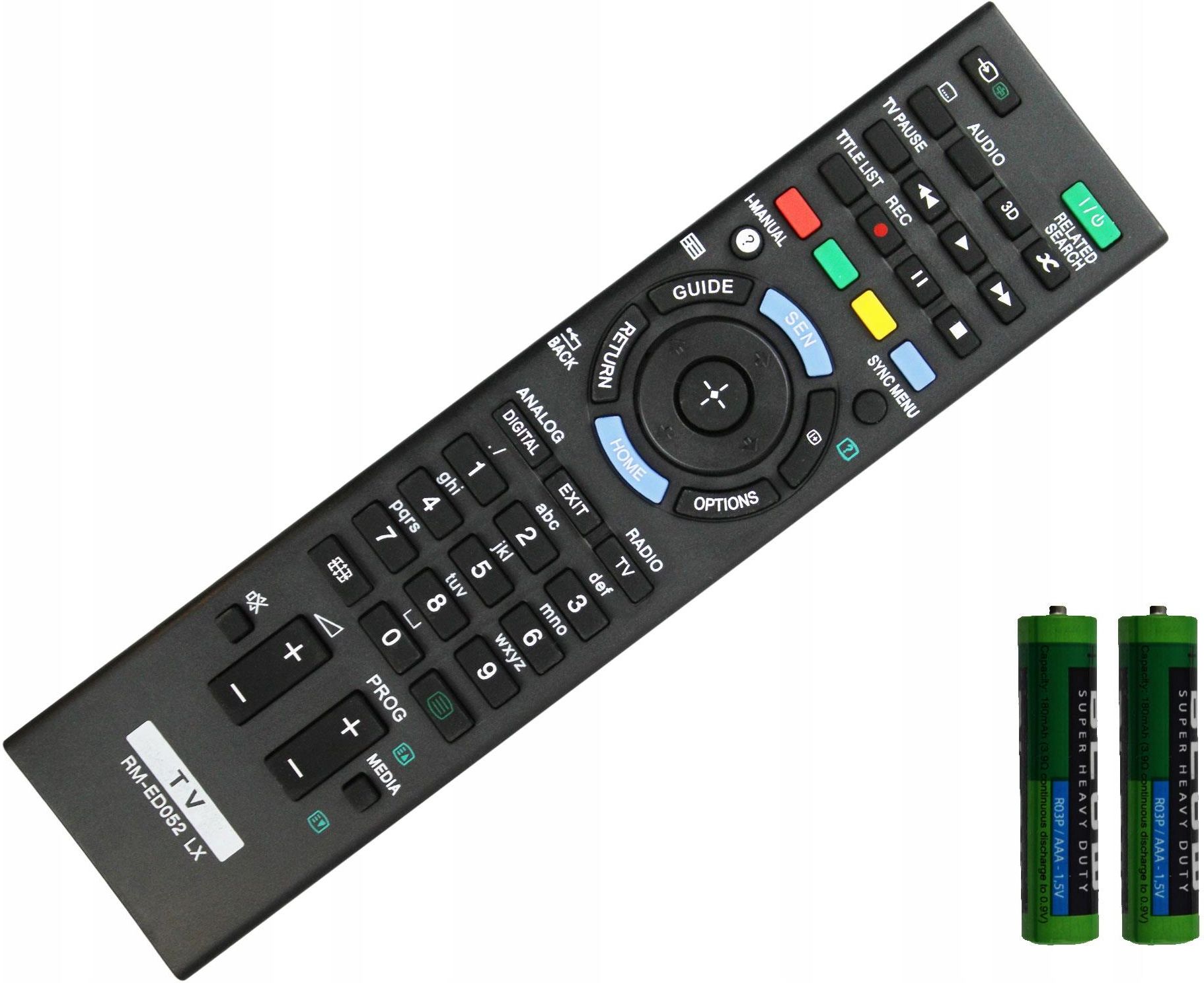 Pilot do telewizora Sony Do Tv Bravia 3D Rm-Ed052 (ATS052) - Opinie i ceny na Ceneo.pl