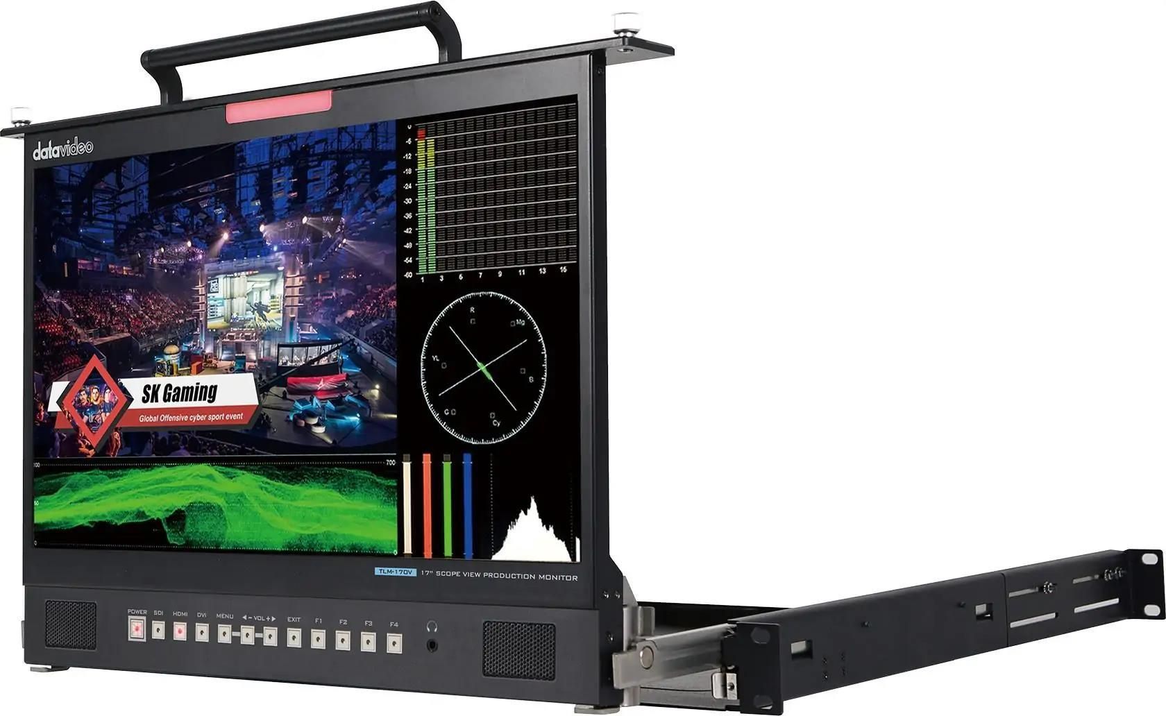 Datavideo TLM-170VM Pull-Out , Monitor podglądowy, wysuwany z rack ...