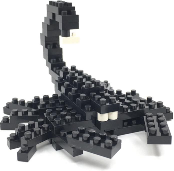 Kazi Simple Level Scorpion Model Micro Size Building Blocks - ceny i ...