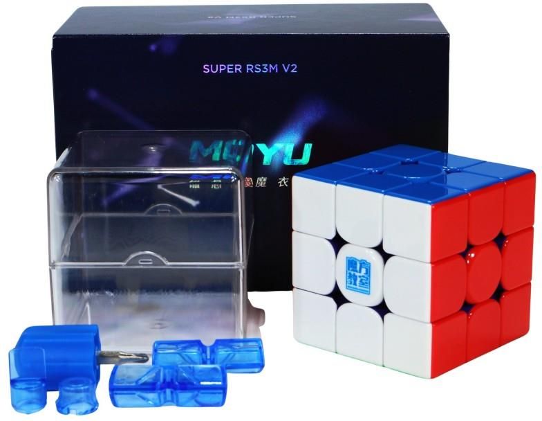 MoYu MoFangJiaoShi Super RS3M V2 UV Maglev 3x3 Stickerless Bright ...