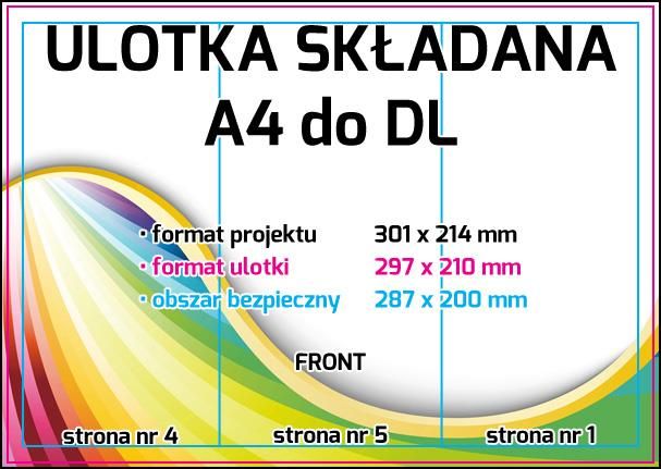 Ulotki Foldery Składane A4 Do A5 Dl 1000 Szt. 250G - Ceny i opinie - Ceneo.pl