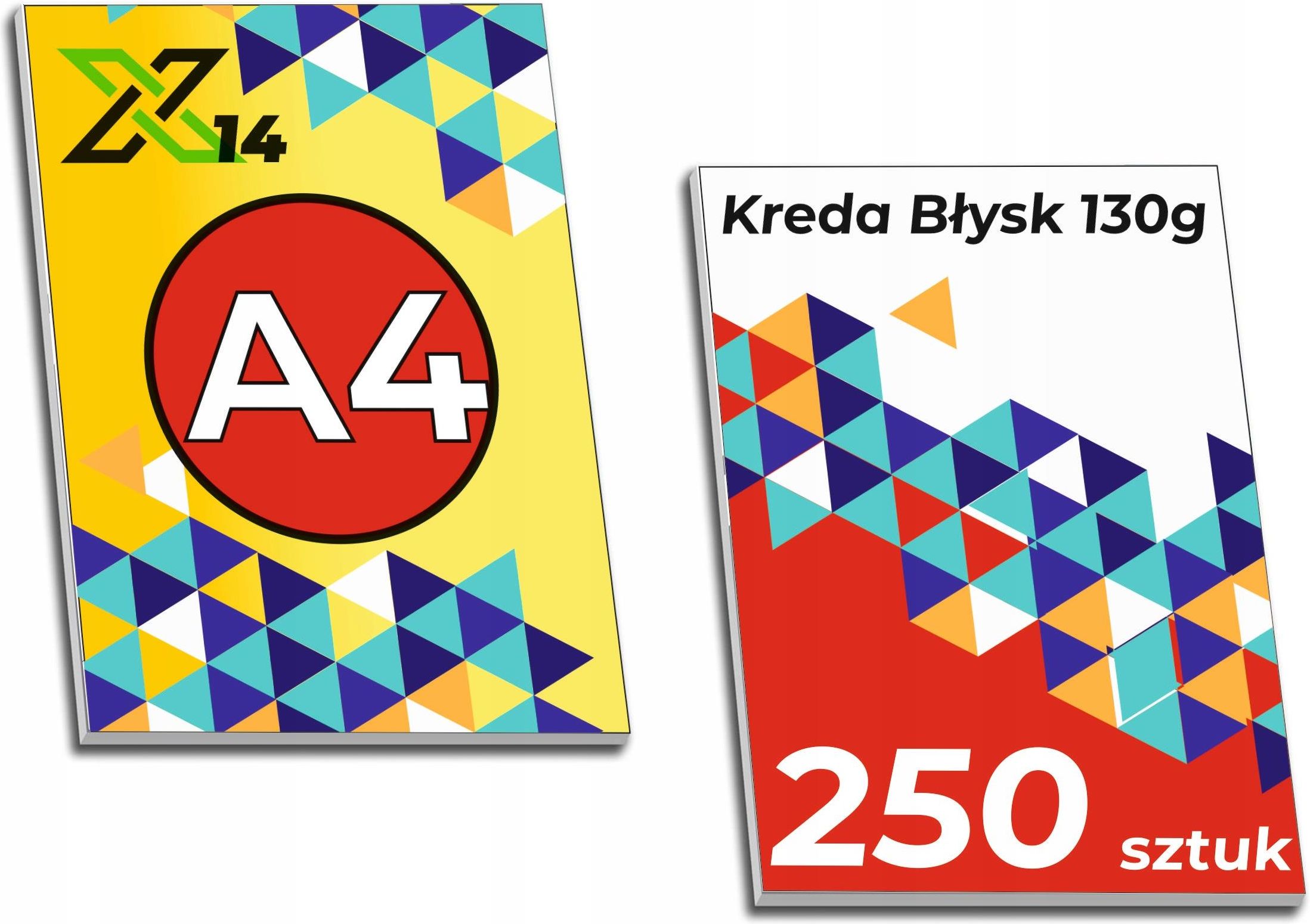 Ulotka Dwustronna A4 Kreda Błysk 130G 250 Sztuk - Ceny i opinie - Ceneo.pl