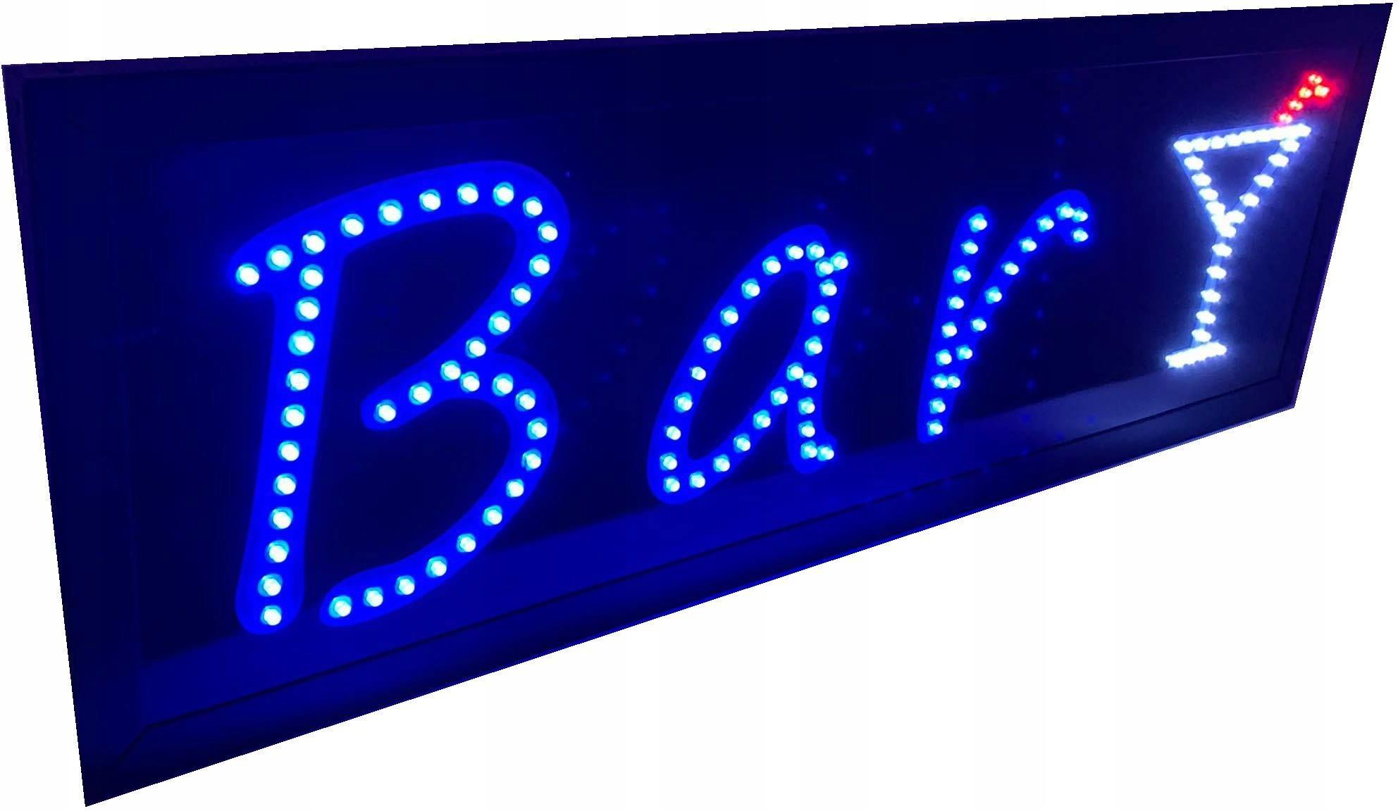 Reklama Led Szyld Neon Bar 75X25 Cm 230V Dioda - Ceny i opinie - Ceneo.pl