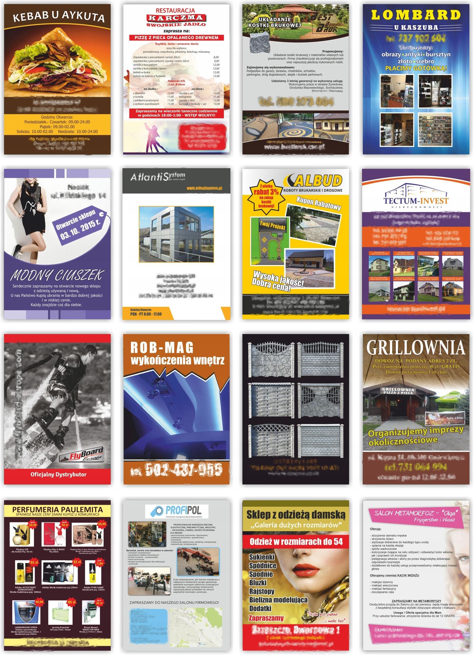 Ulotki Ulotka A6 1000 Szt Dwie Strony Druk - Ceny i opinie - Ceneo.pl