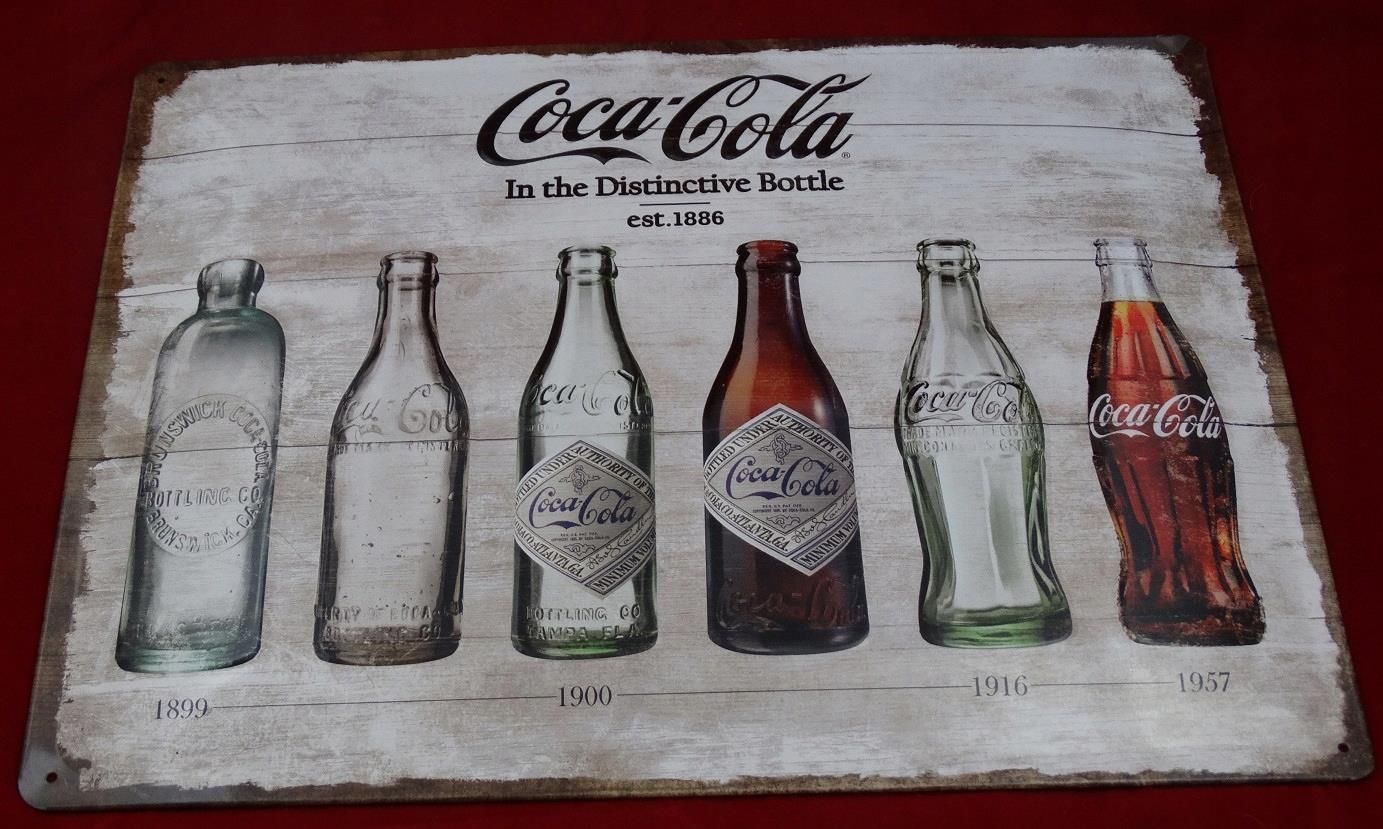 Szyld Tablica Coca Cola Butelki 30X40Cm Retro Reklama - Ceny i opinie ...