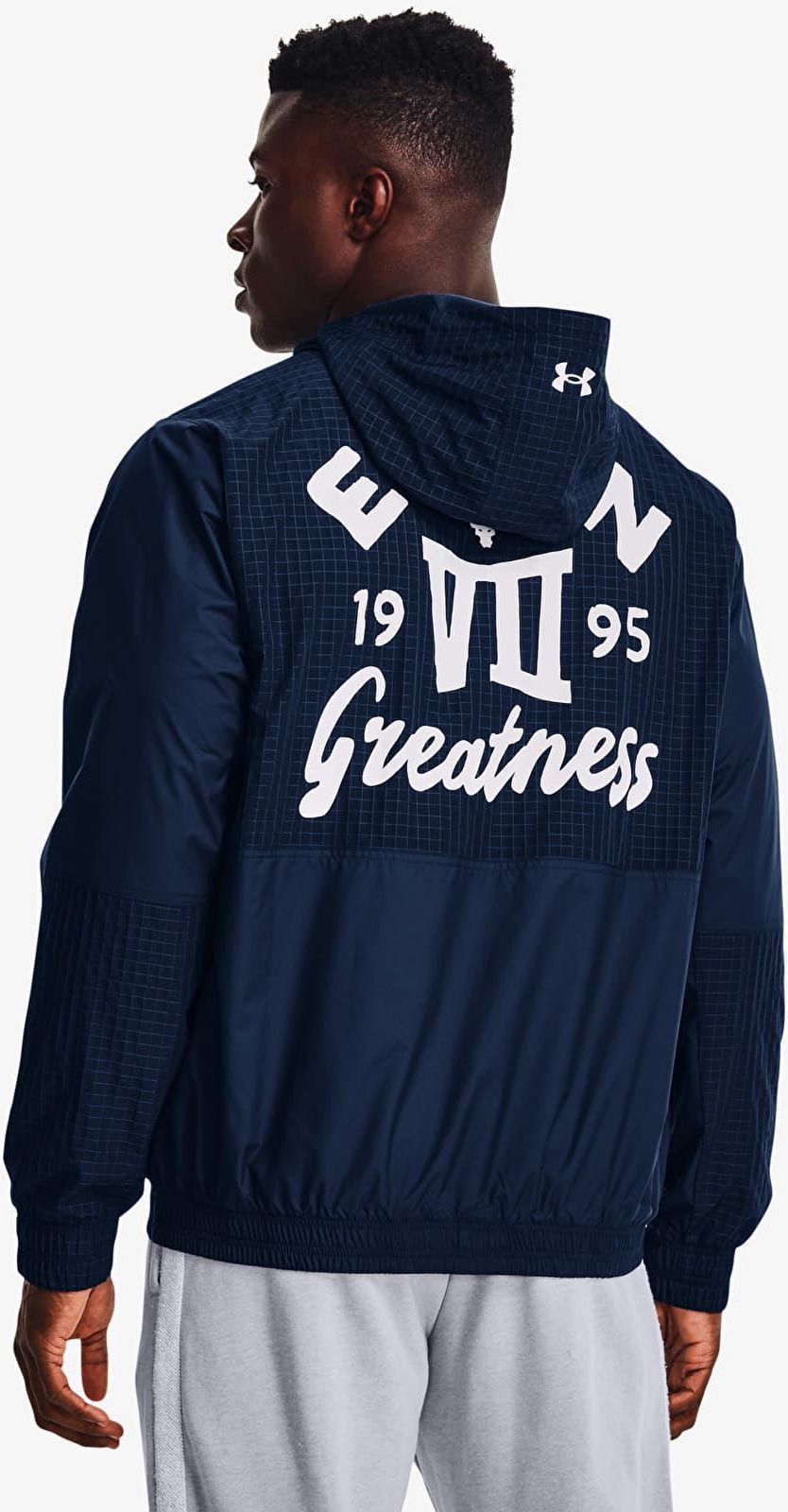 Under Armour Project Rock Q1 Woven Layer Academy/ Field Yellow/ White - Ceny i opinie - Ceneo.pl