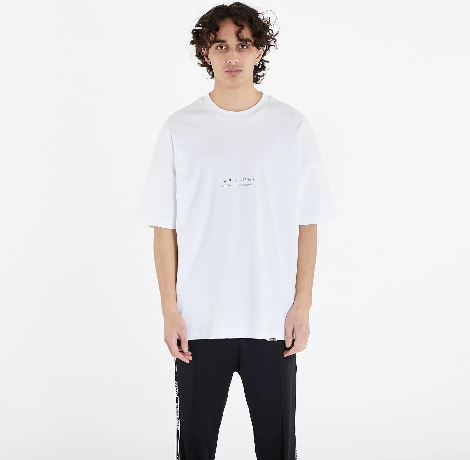 Don Lemme Scribble Oversized T-Shirt White - Ceny i opinie - Ceneo.pl