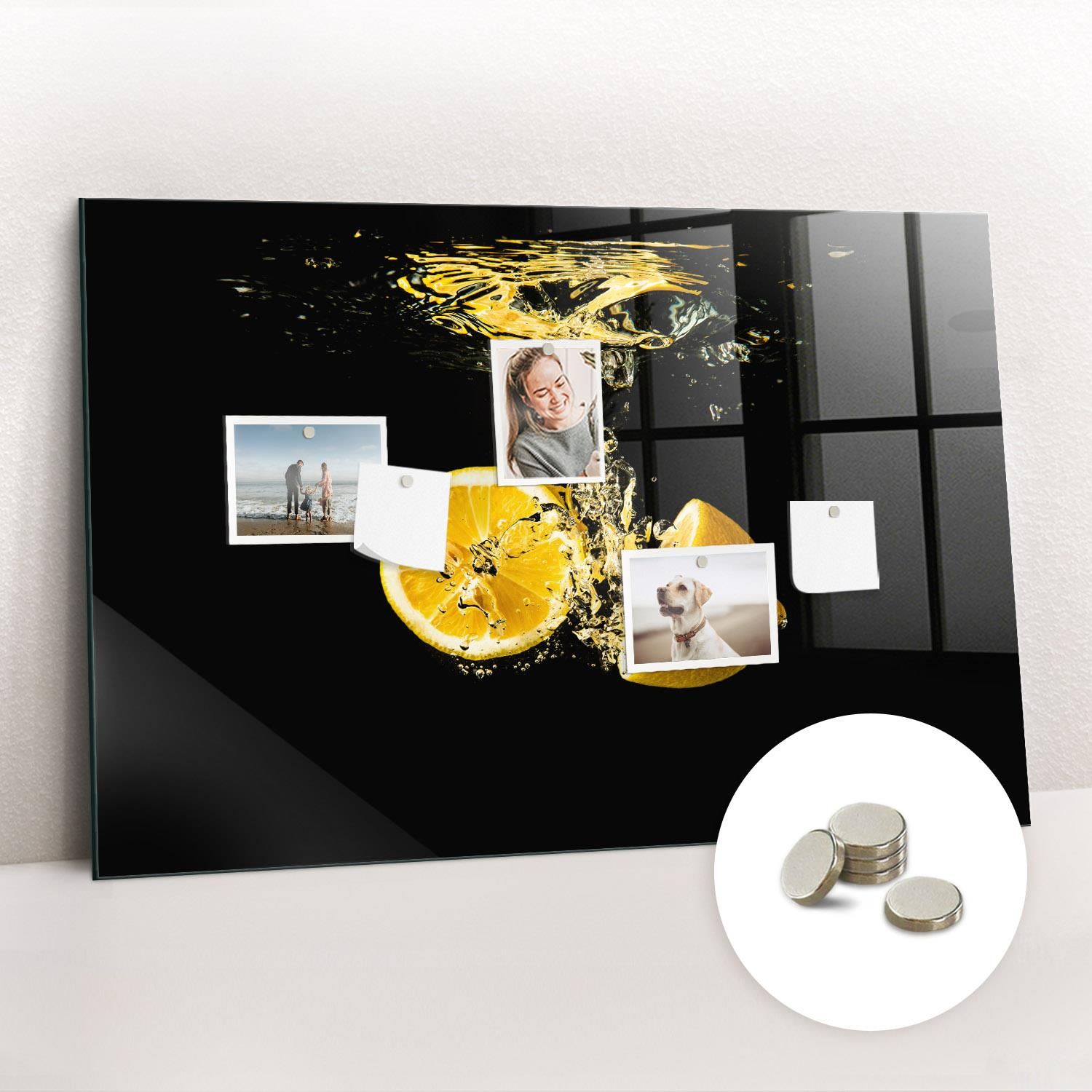 Tablica Magnetyczna Szklana Z Możliwością Pisania Mazakami 90X60cm ...