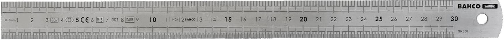 Bahco Linijka Stalowa -E Wersja Metryczno/Calowa SR150MM - Opinie i ...