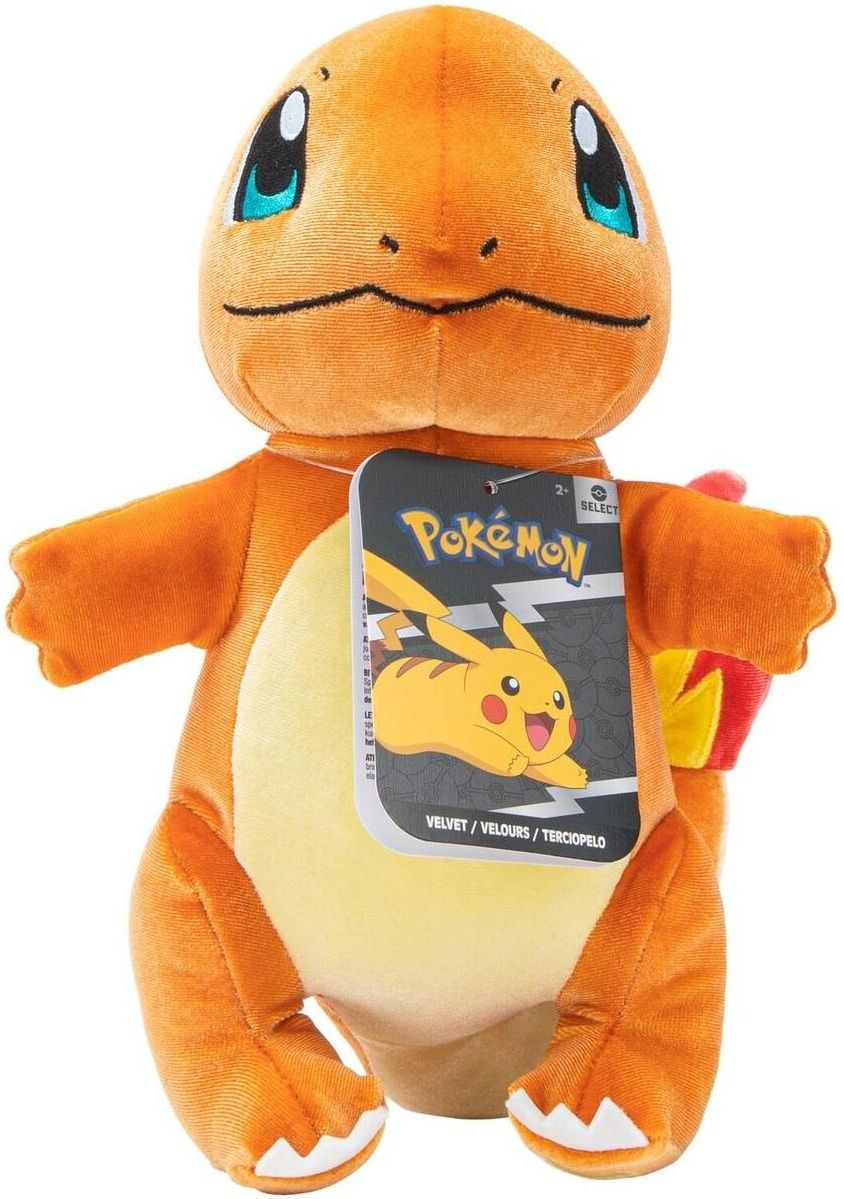 Jazwares Pokemon Charmander Oryginalna Maskotka Pluszak Select Velvet ...