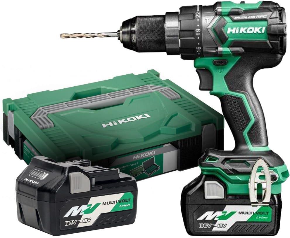 Wiertarko-wkrętarka Akumulatorowa Wiertarko-Wkrętarka Udarowa Hikoki (Dawniej Hitachi) Dv18Dd ...