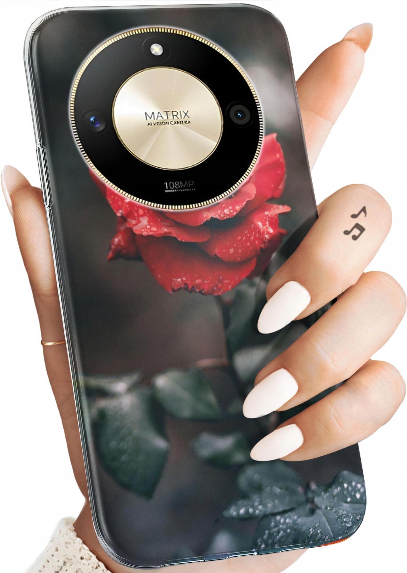 Hello Case Etui Do Huawei Honor X50 5G Róża Z Różą Rose Obudowa ...