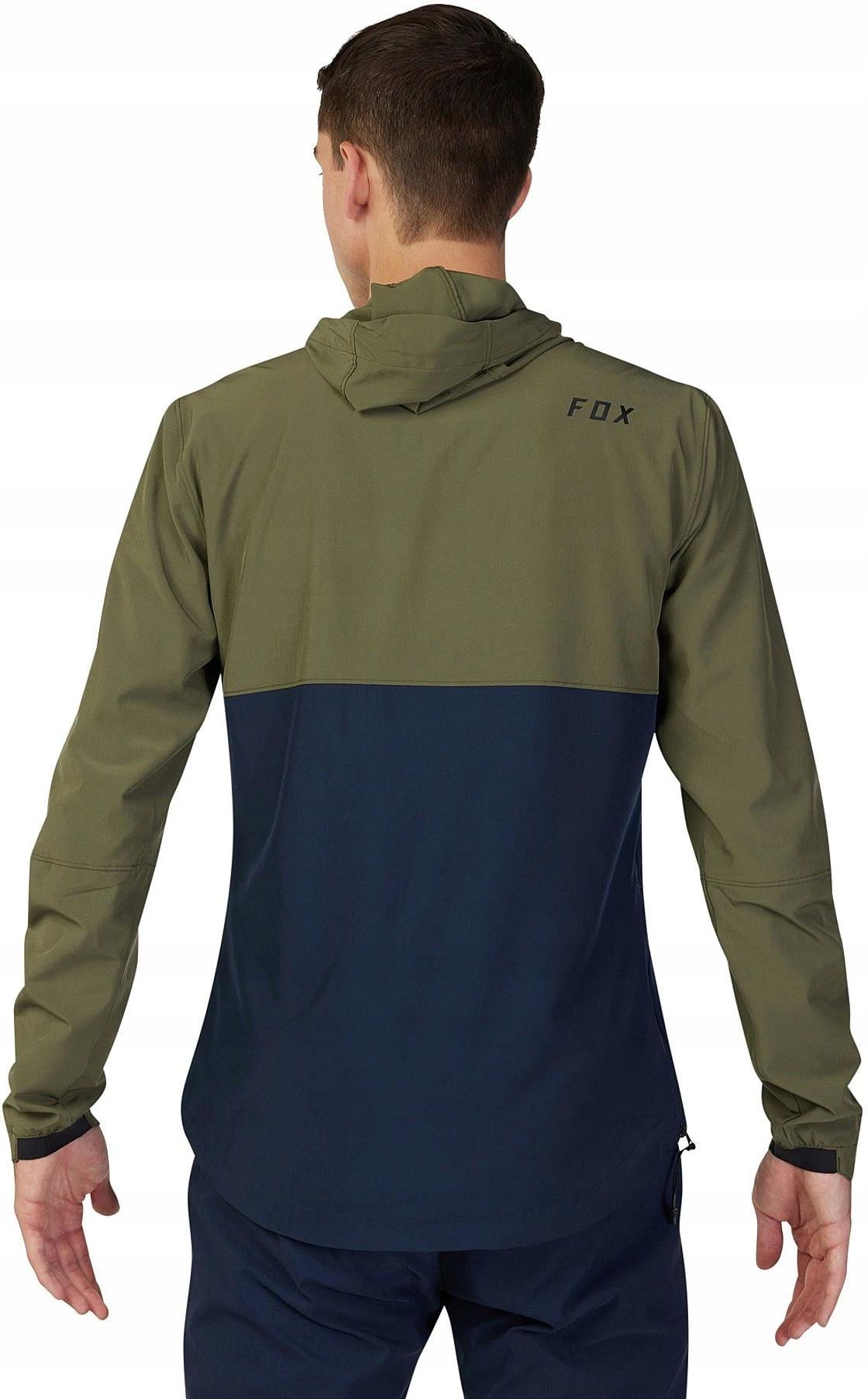 Kurtka Przeciwdeszczowa Fox Ranger Wind Pullover Olive Green L - Ceny i ...