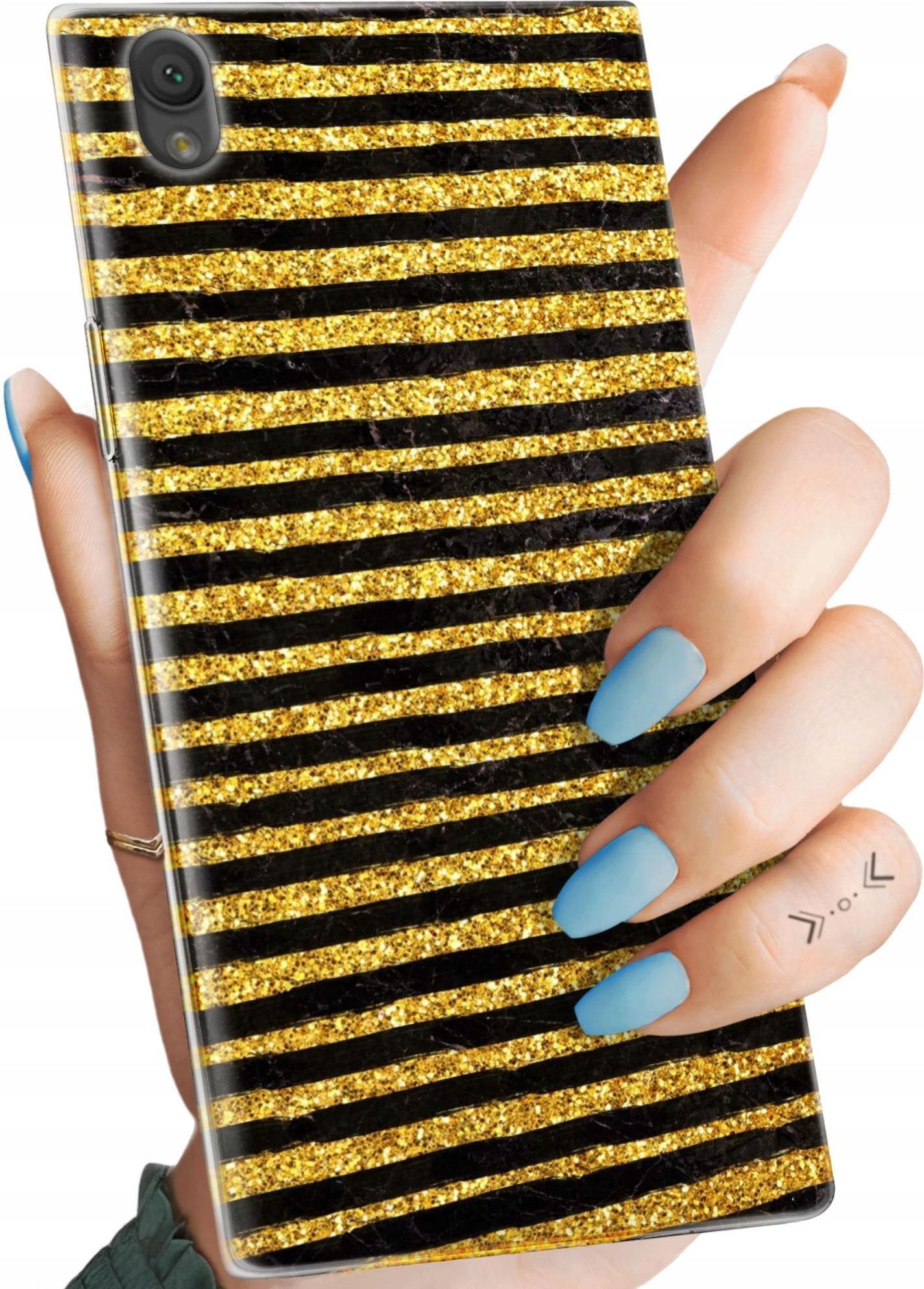 Hello Case Etui Do Sony Xperia L1 Złoto Gold Rich Obudowa Pokrowiec ...