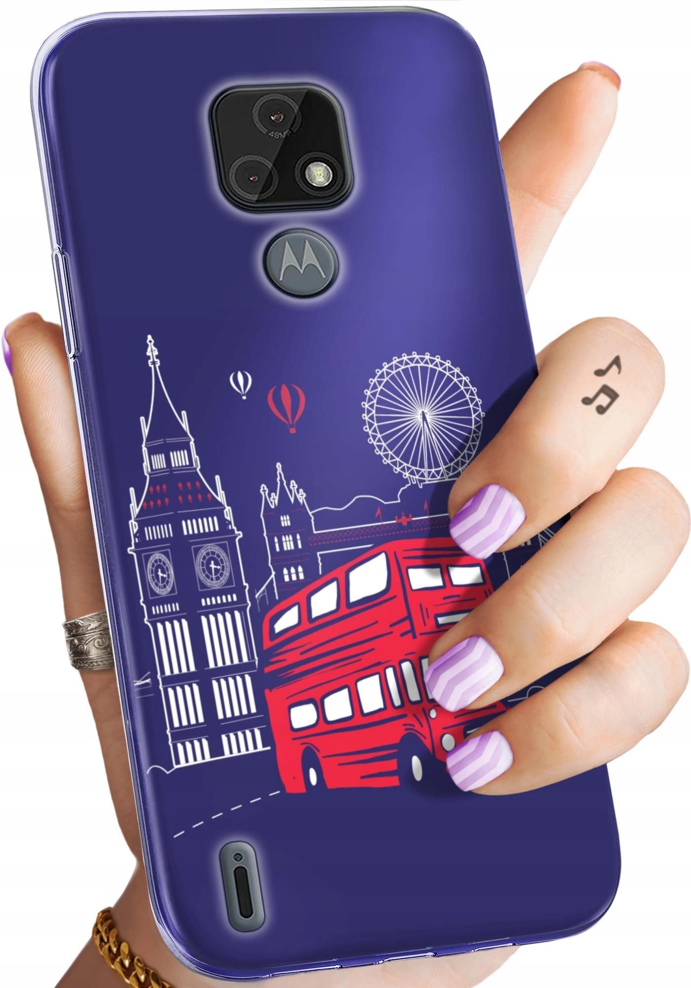 Hello Case Etui Do Motorola Moto E7 Travel Podróż Przygoda Obudowa ...