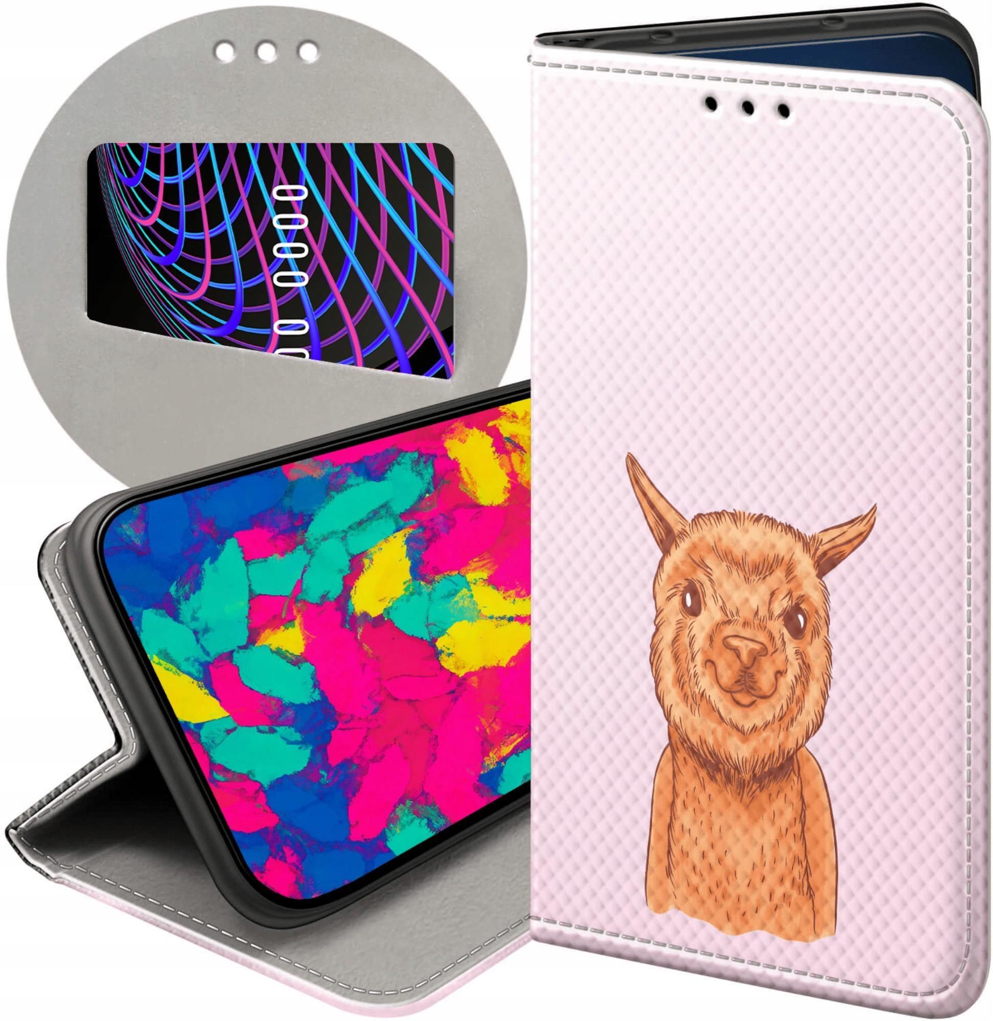 Hello Case Etui Z Klapką Do Huawei Y6 2017 Y5 Lama Alpaka Andy Futerał ...