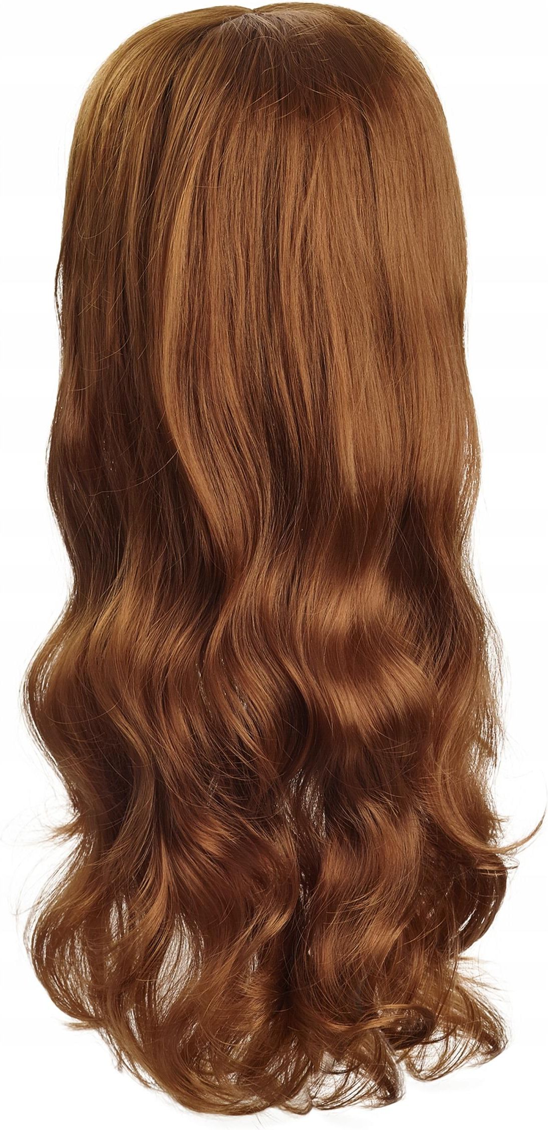 Nothing But Love Peruka Ruda Włosy Długie Kręcone Z Grzywką - Ceny i ...