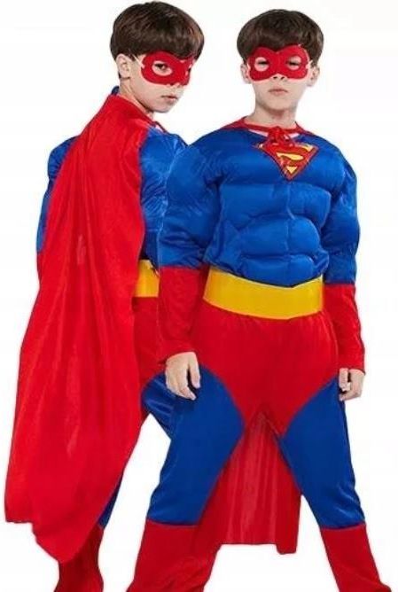 Superman Kostium Przebranie Peleryna Maska 3W1L - Ceny i opinie - Ceneo.pl