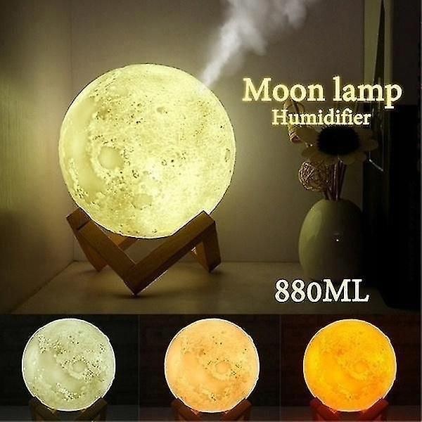 Night Lights Ambient Lighting Moon Lamp Humidifier - Ceny i opinie ...