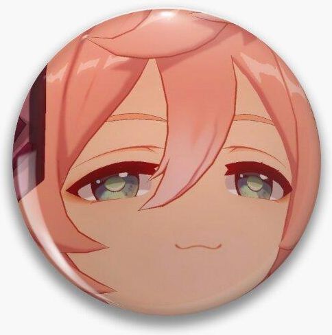 Yanfei Smug Genshin Impact Miękki Guzik Pin Zabawny Kapelusz Kreskówka ...