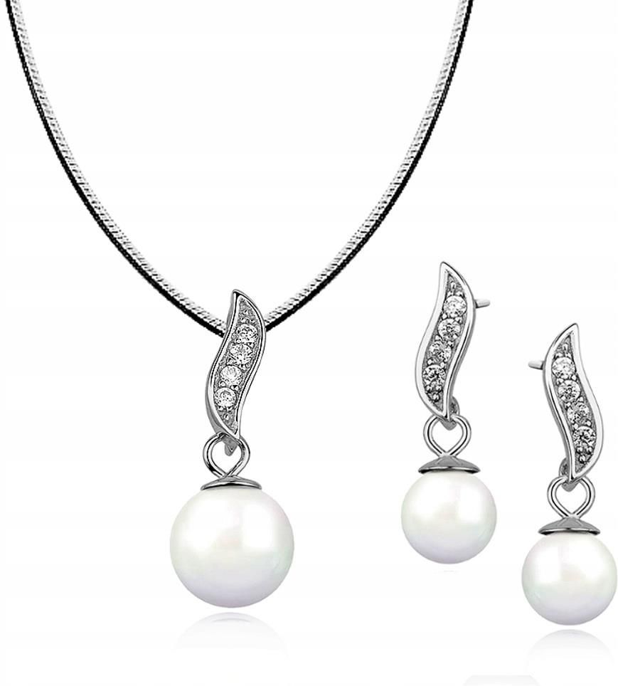 Jogra Art Srebrny Komplet Perły srebro 925 rodowane - Ceny i opinie ...