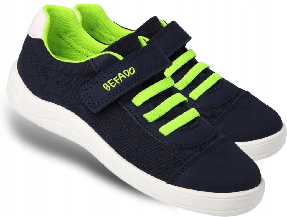 Befado Trampki Kapcie Rzepy Granatowe Eko Skóra 451x004 (25-36) r 29 - Ceny i opinie - Ceneo.pl