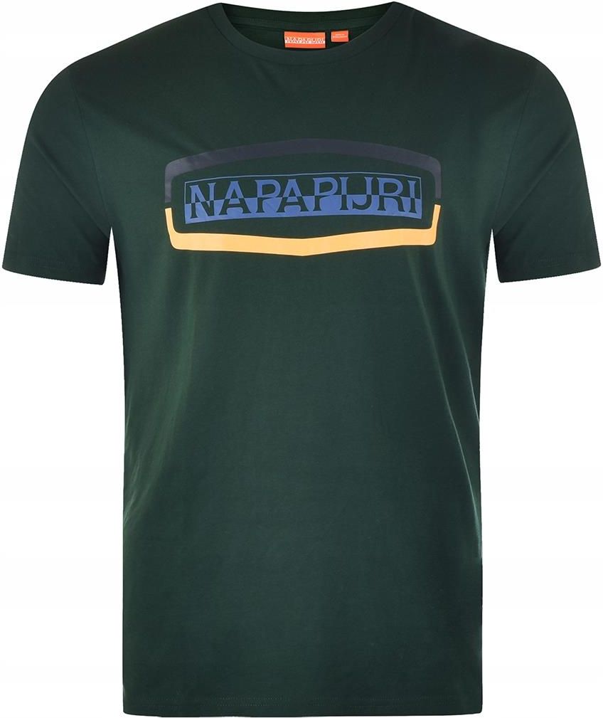 Napapijri T-Shirt Męski NP0A4GDRGAE Zielony -40% - Ceny i opinie - Ceneo.pl