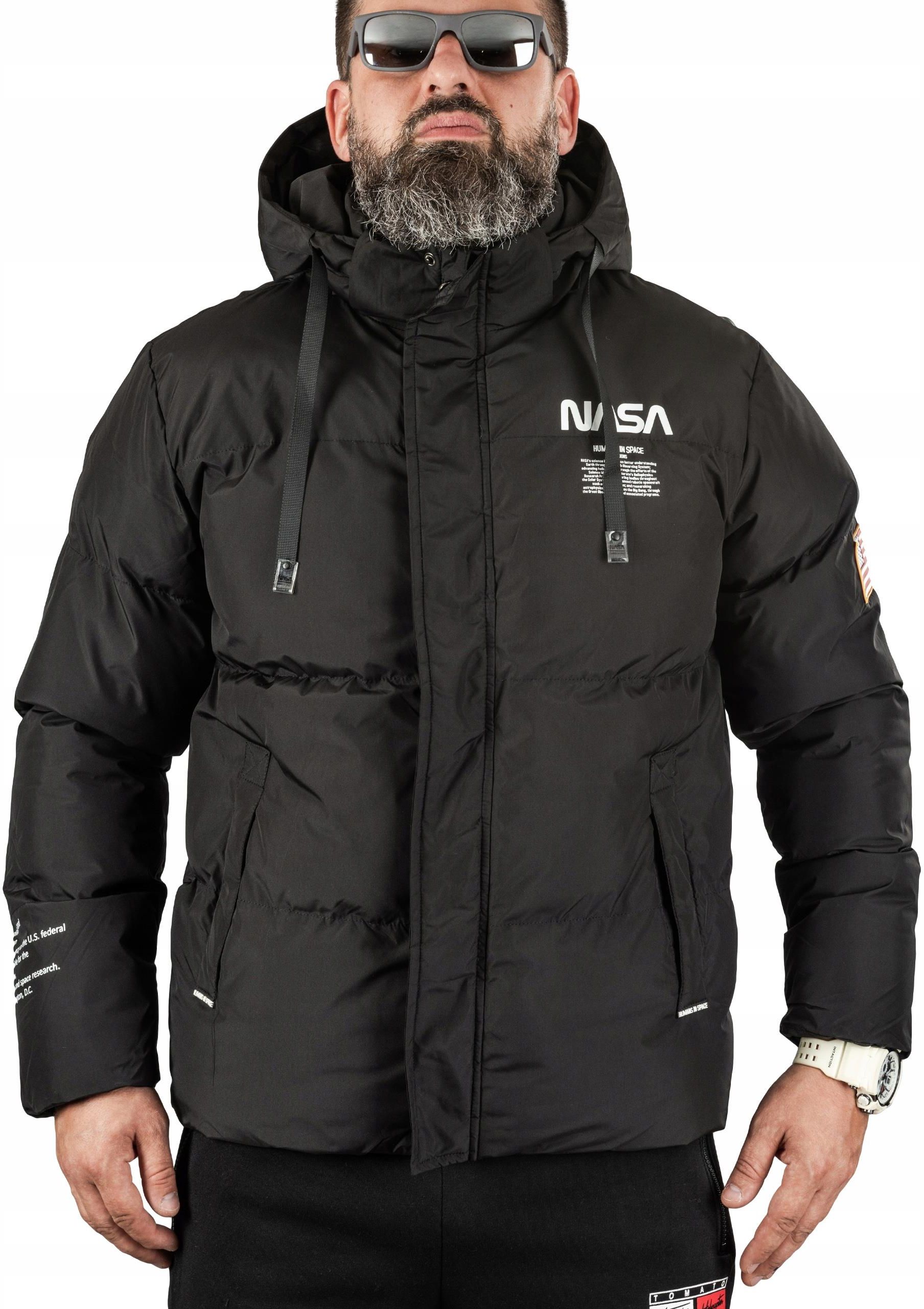 Zimowa kurtka męska z kapturem Nasa R.m - Ceny i opinie - Ceneo.pl