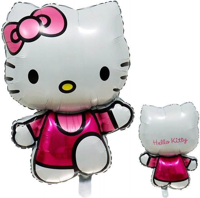 Balon Foliowy Hello Kitty Kotek 72Cm 1630251038 - Ceny i opinie - Ceneo.pl