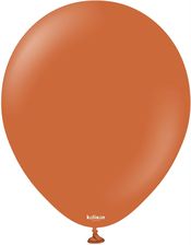 Kalisan Balony Lateksowe Retro Rust Orange Pomarańczowy 30cm 100 Szt ...