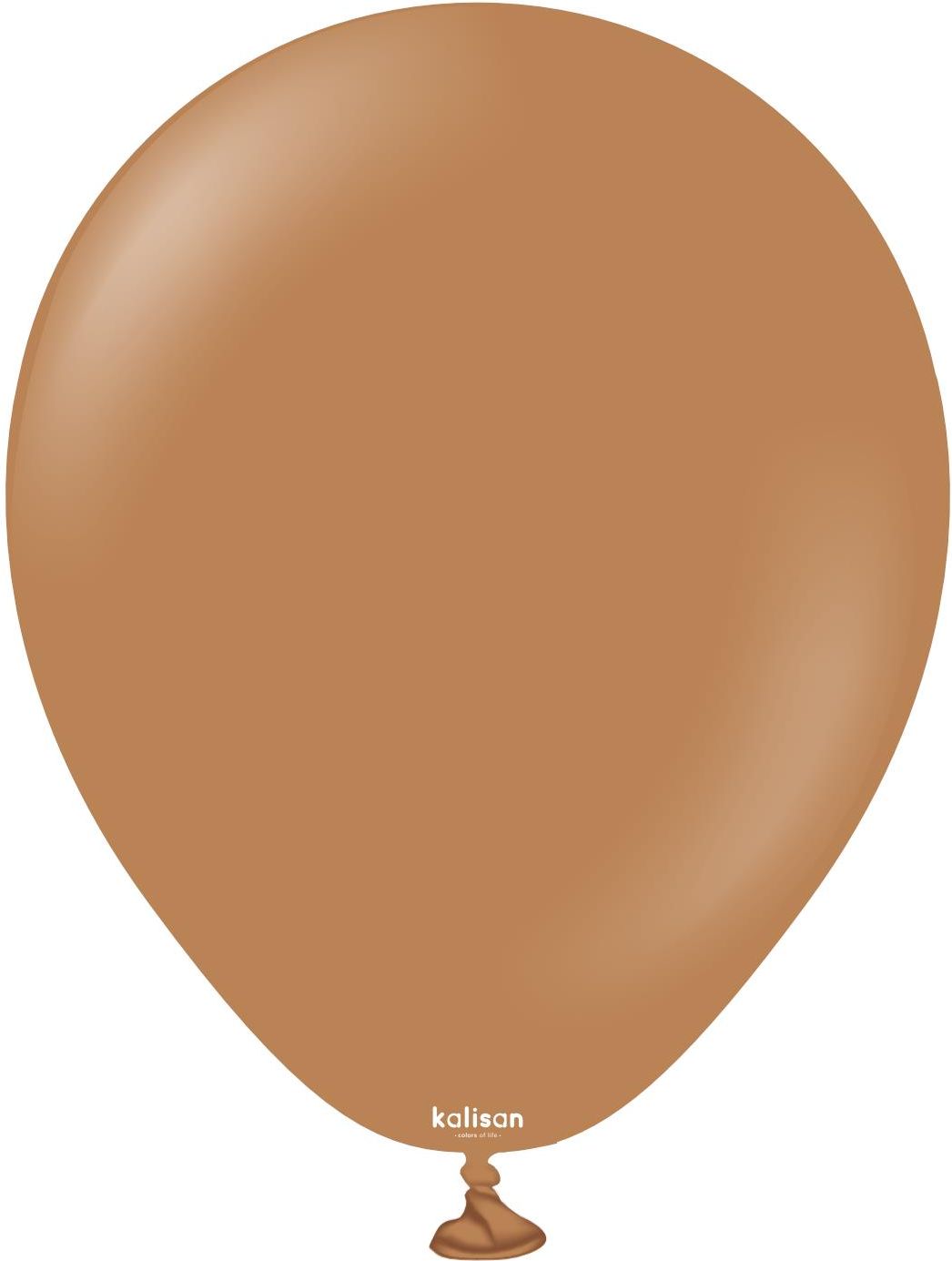 Kalisan Balony Lateksowe Caramel Brown Brązowe 30Cm 100szt. 1635636753 ...