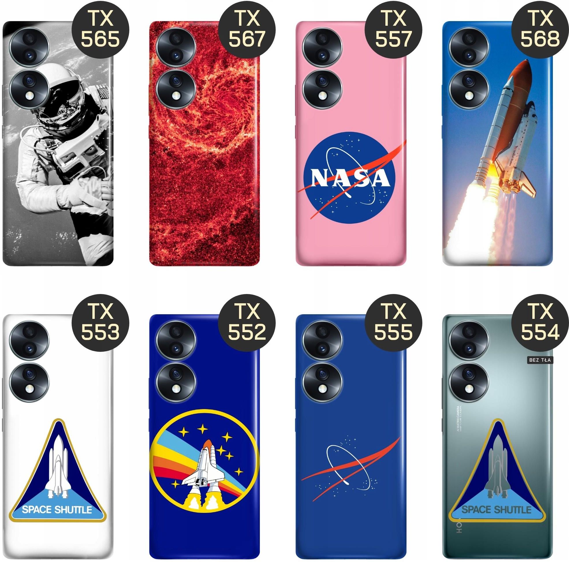 Hello Case Etui Do Huawei Honor X8 5G X6 70 Lite Nasa Obudowa - Etui na ...