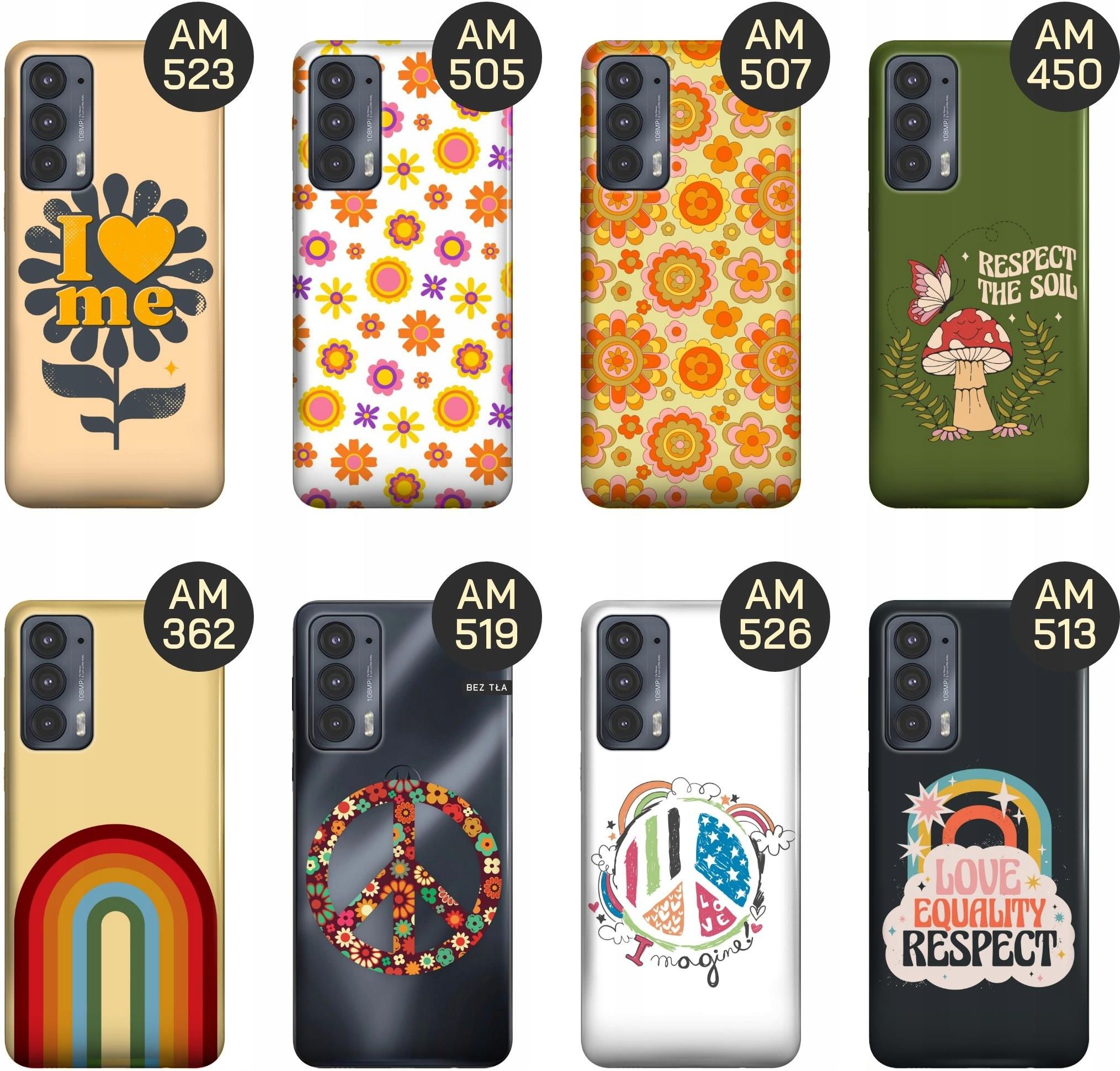 Hello Case Etui Do Moto Edge 20 5G Hippie Peace Hippisi Obudowa ...